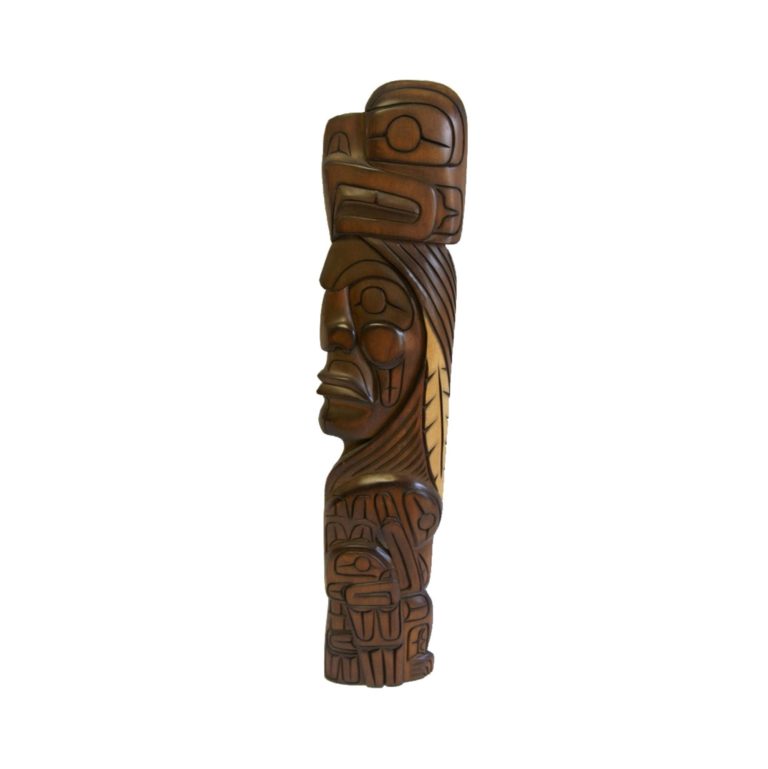 Native Coast Salish Handmade Mask - Canadian Indigenous Art Inc.