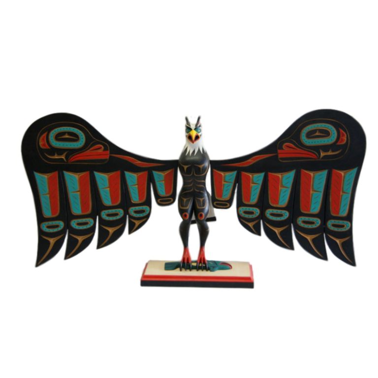 West Coast Indigenous Table Sculptures - Canadian Indigenous Art Inc.