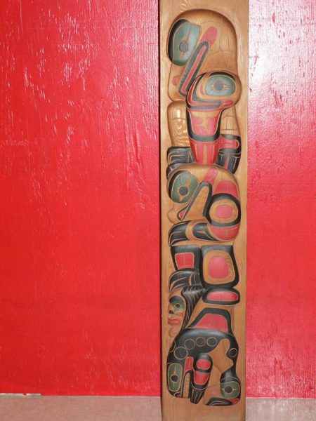 Indigenous Art - Fireplace Mantel - Canadian Indigenous Art Inc.