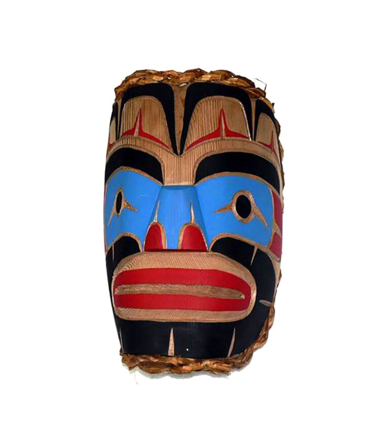 Coast Salish Cannibal Mask - Canadian Indigenous Art Inc.