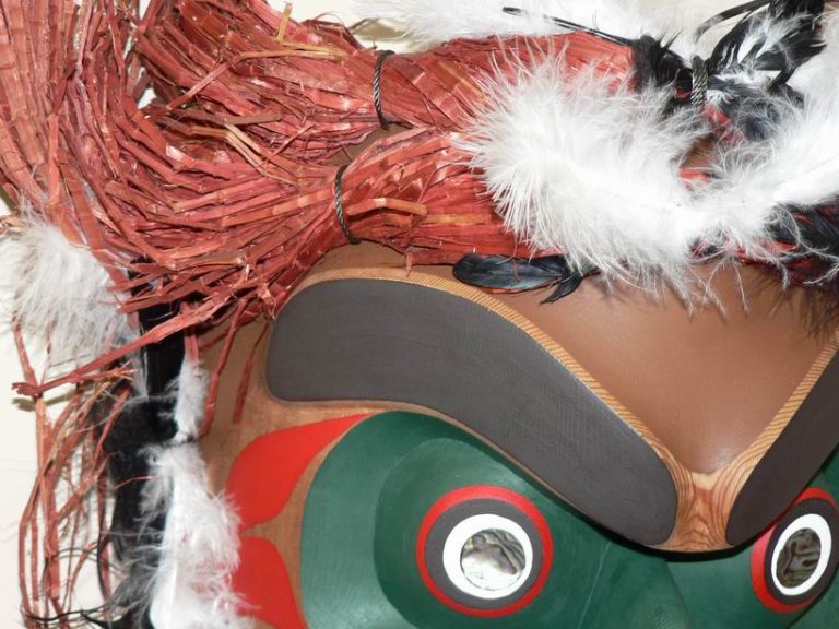 Coast Salish Cannibal Mask - Canadian Indigenous Art Inc.
