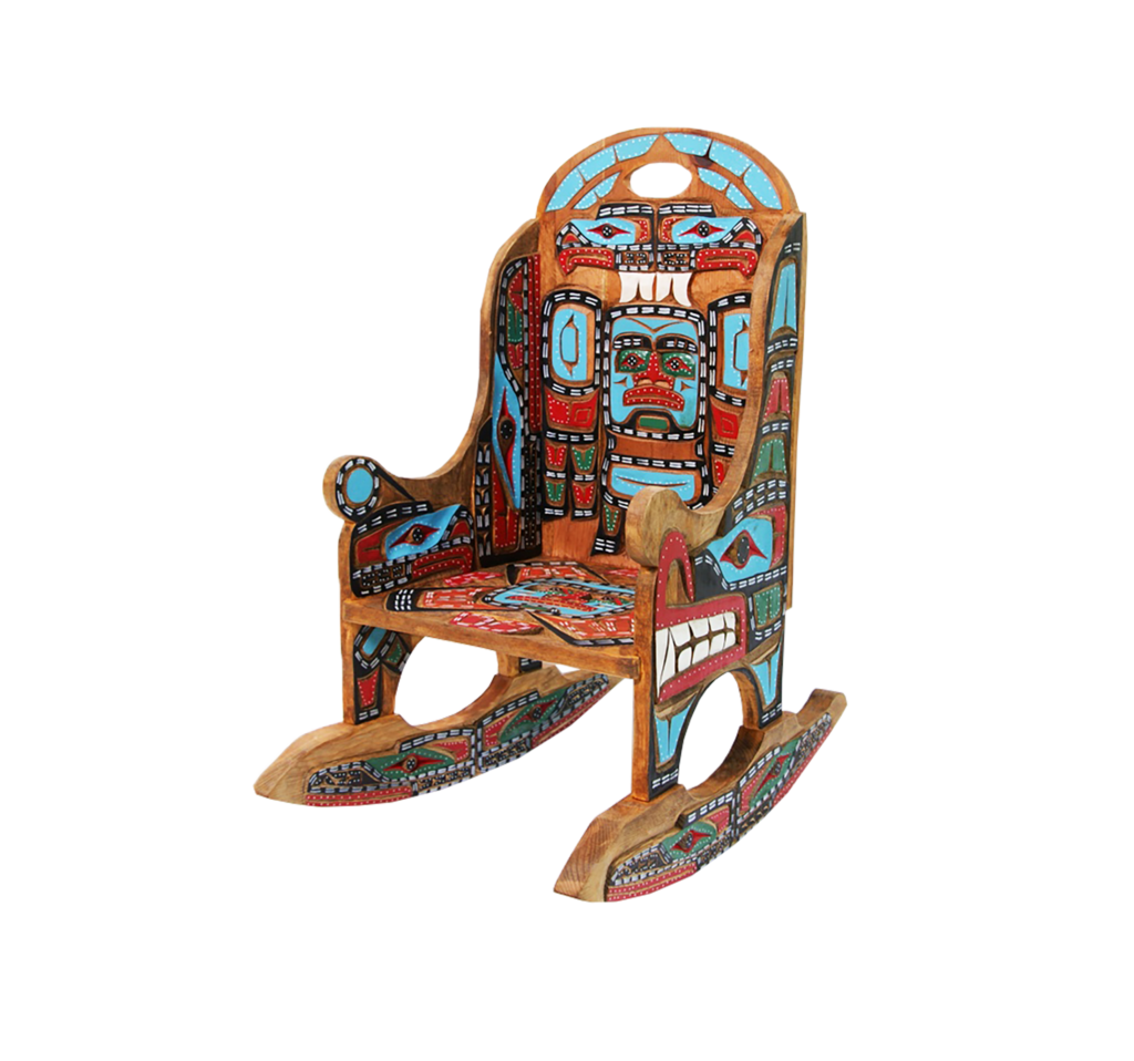 Children's Rocking Chair - Canadian Indigenous Art Inc.