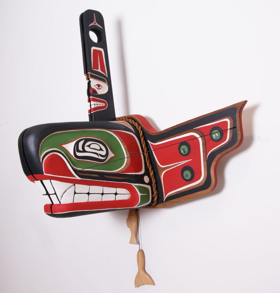 Killer Whale / Human Transformation Mask - Canadian Indigenous Art Inc.