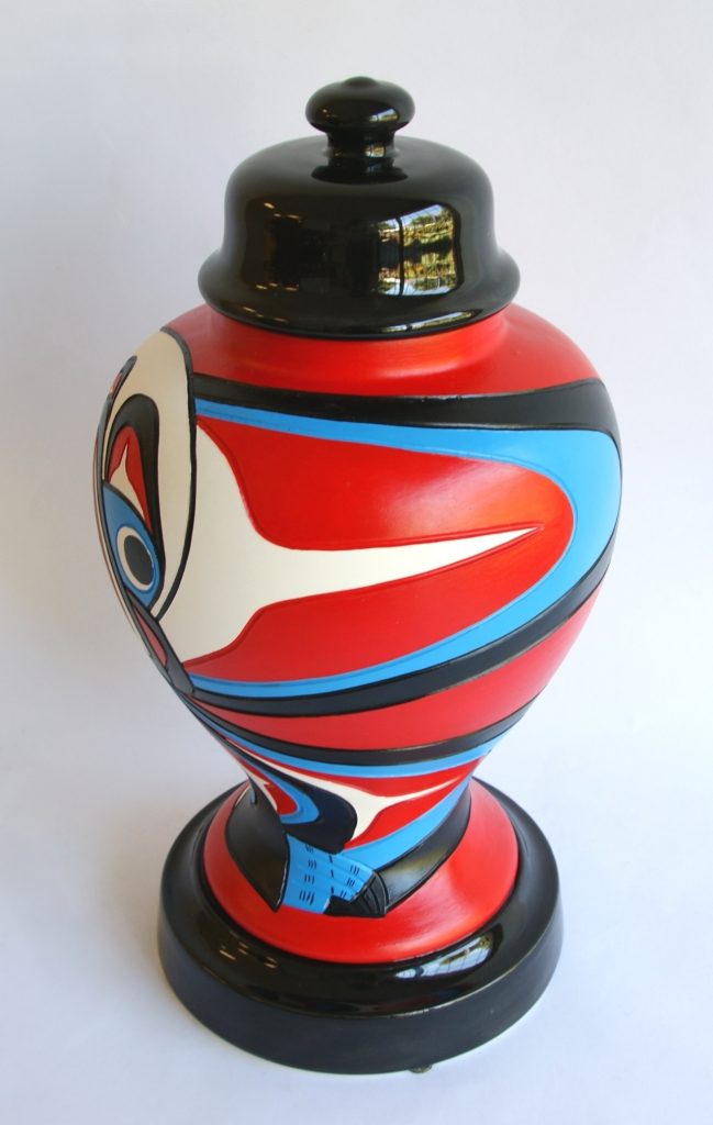 Eagle Urn - Canadian Indigenous Art Inc.