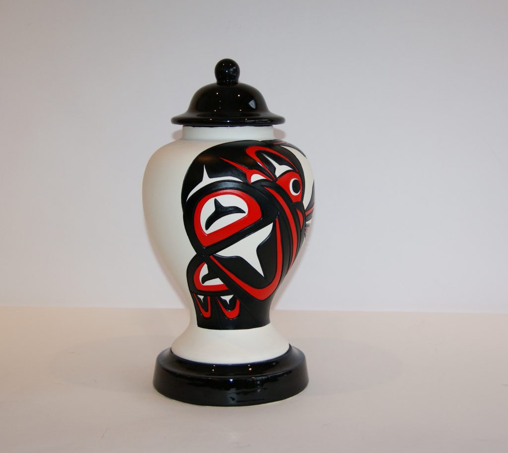 Raven Urn - Canadian Indigenous Art Inc.