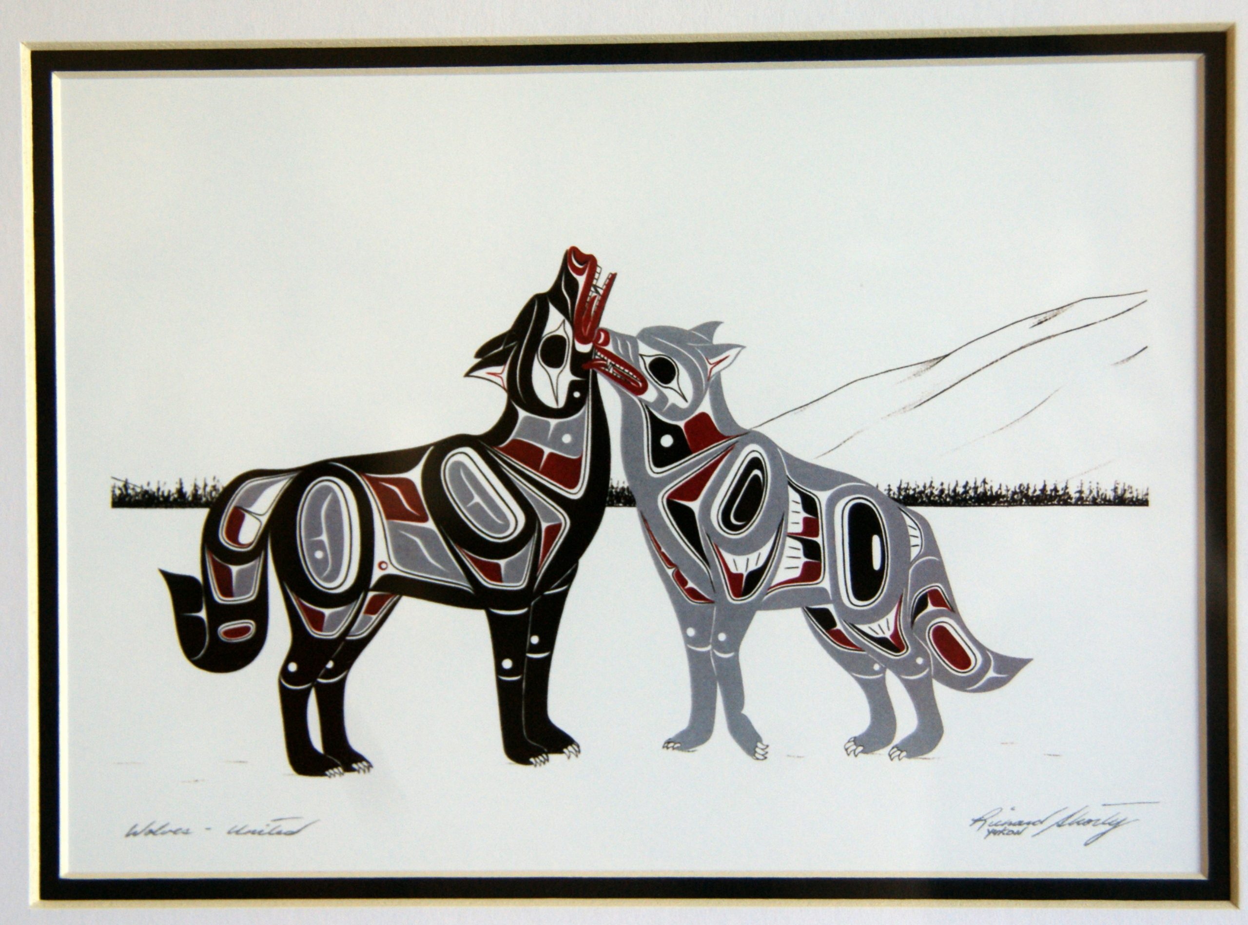 Wolves United - Canadian Indigenous Art Inc.