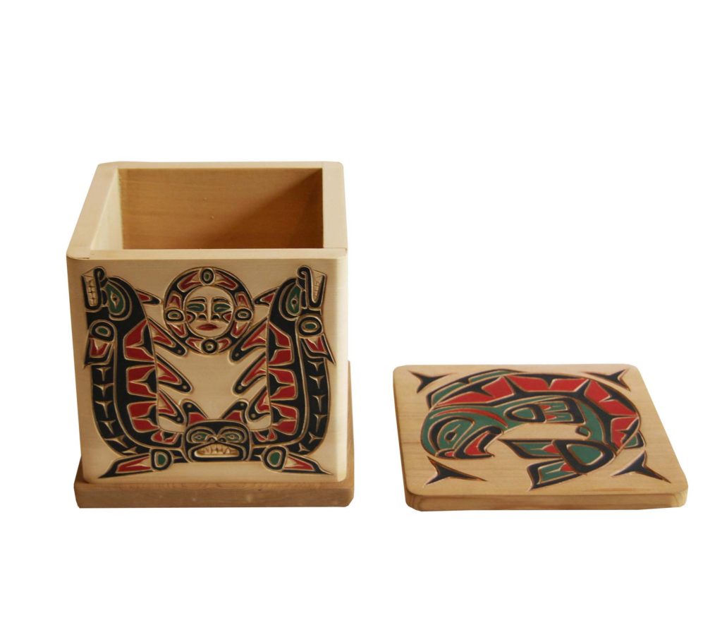Bentwood Box - Canadian Indigenous Art Inc.