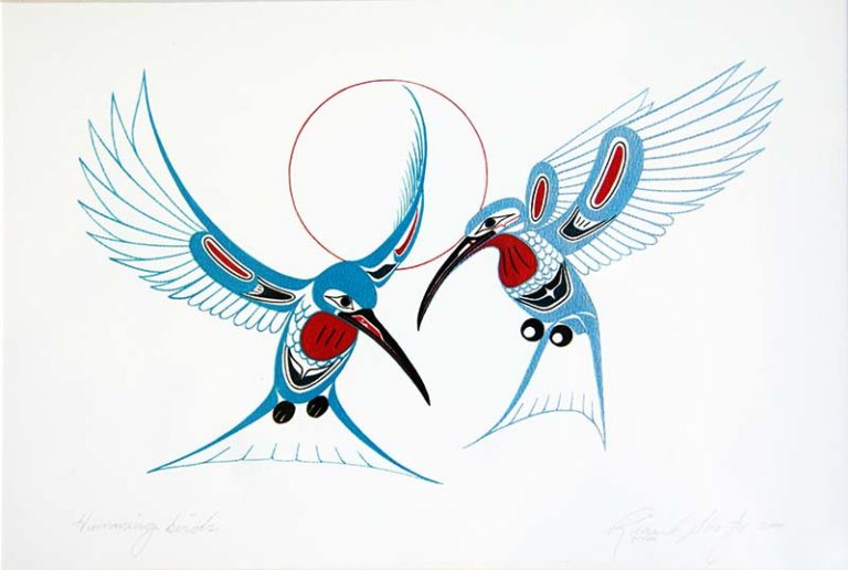 Hummingbirds - Canadian Indigenous Art Inc.