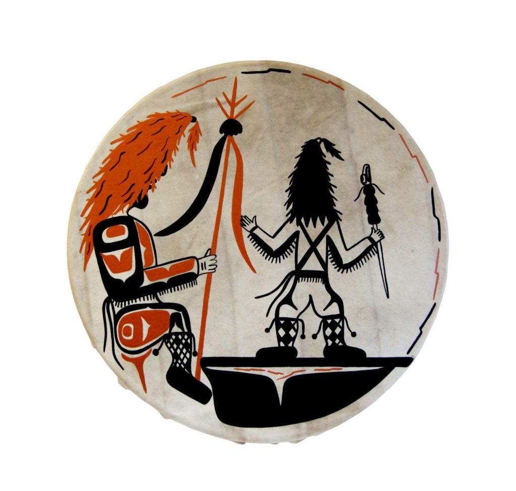 West Coast Indigenous Drums - Canadian Indigenous Art Inc.