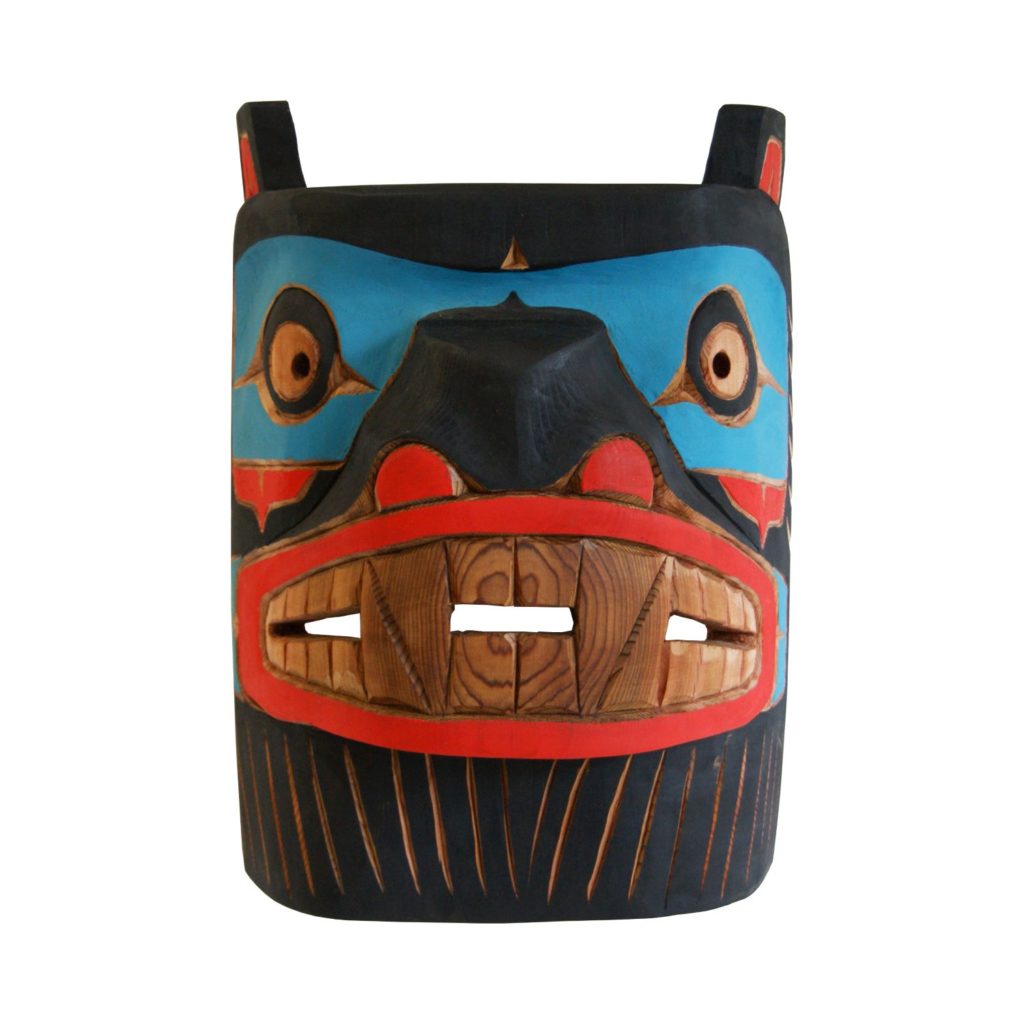 Grizzly Bear Mask - Canadian Indigenous Art Inc.
