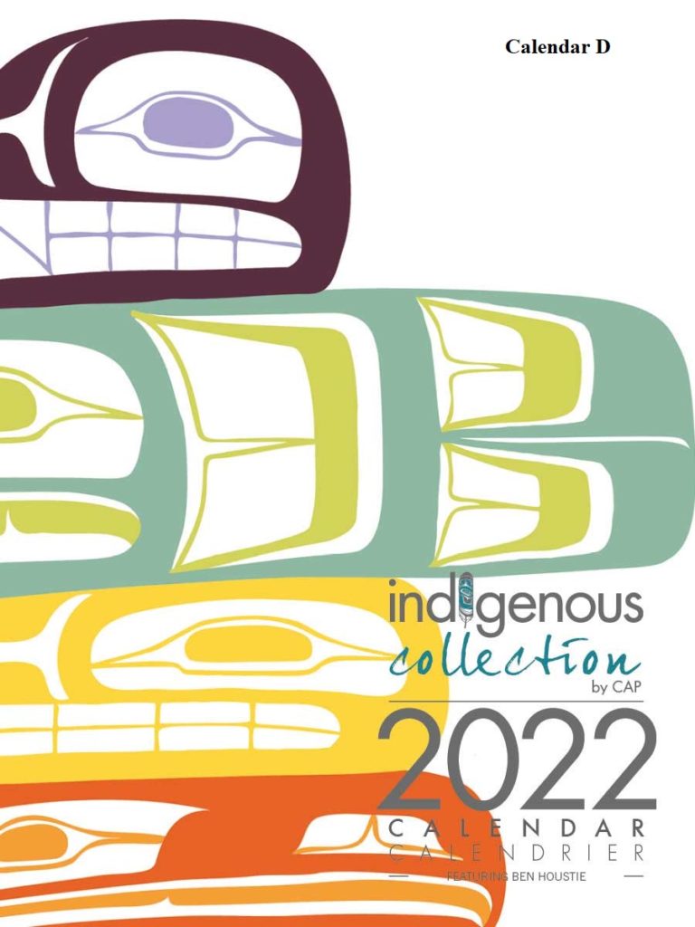 Assorted 2022 Calendars - Canadian Indigenous Art Inc.
