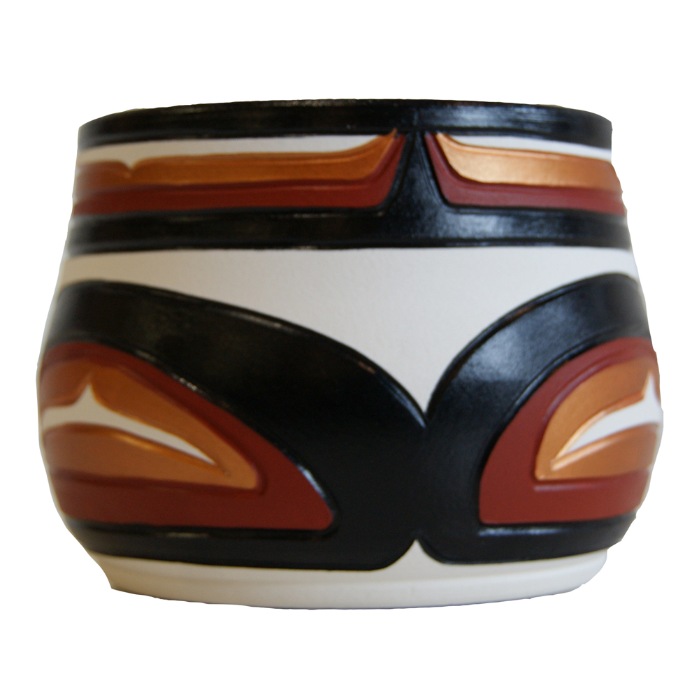 Ovoid Split U Bowl - Canadian Indigenous Art Inc.