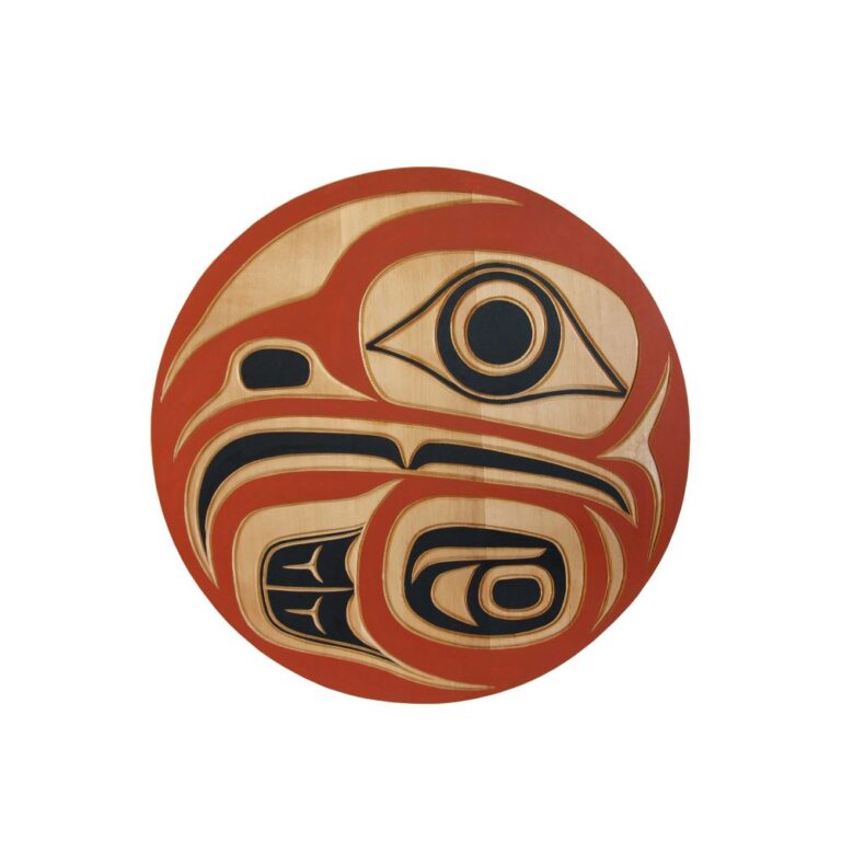 West Coast Indigenous Round Panels Nanaimo Gallery - Canadian ...