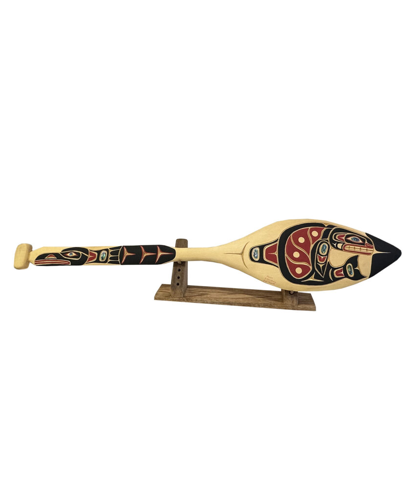Double sided Paddle - Raven, Killer Whale and Sea Serpent - Canadian ...