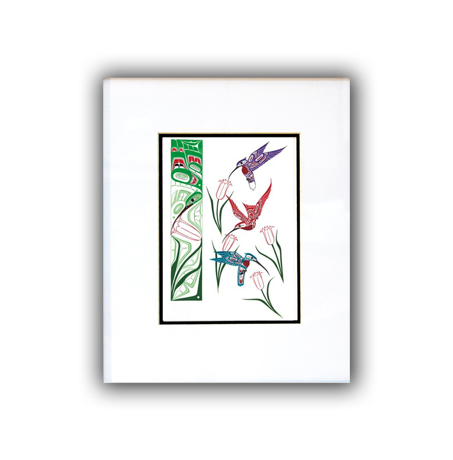 Hummingbirds Design - Canadian Indigenous Art Inc.