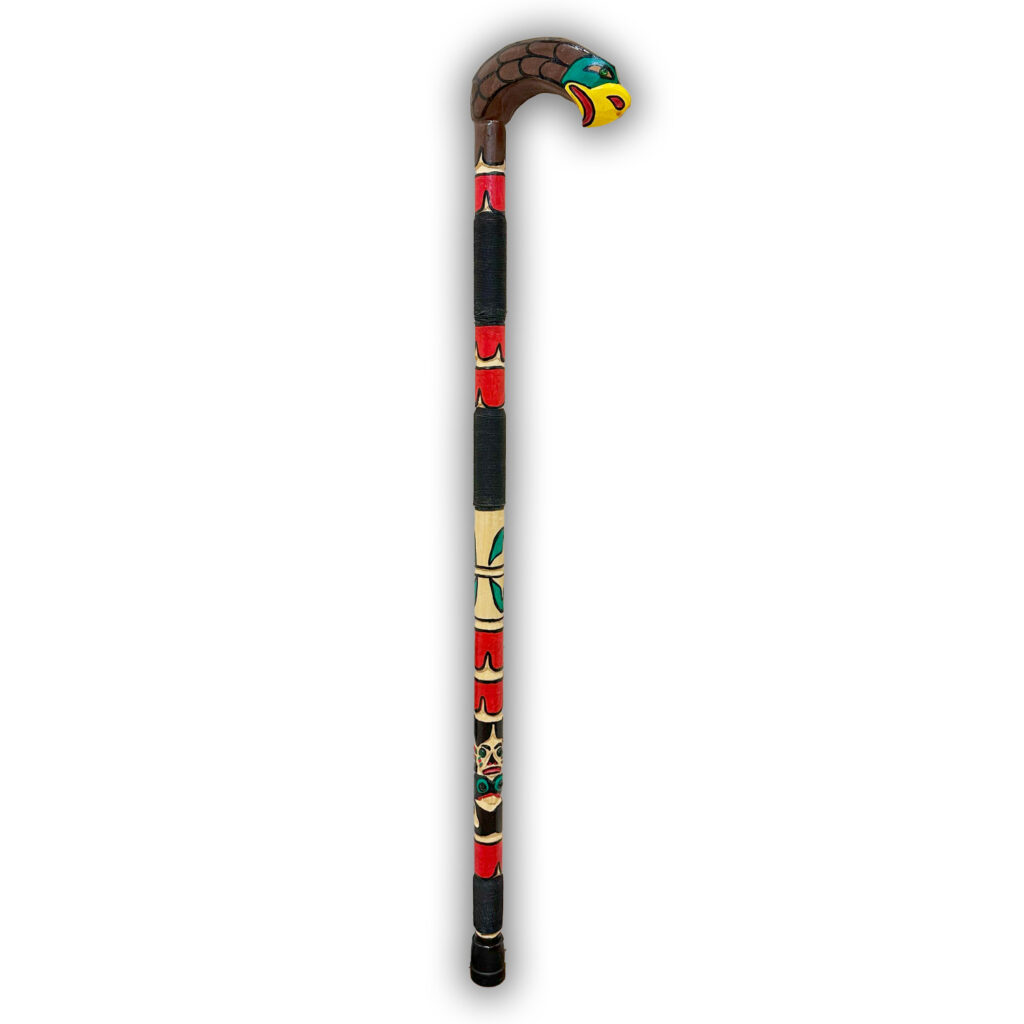 West Coast Indigenous Talking Sticks - Canadian Indigenous Art Inc.