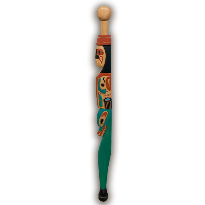 West Coast Indigenous Talking Sticks - Canadian Indigenous Art Inc.