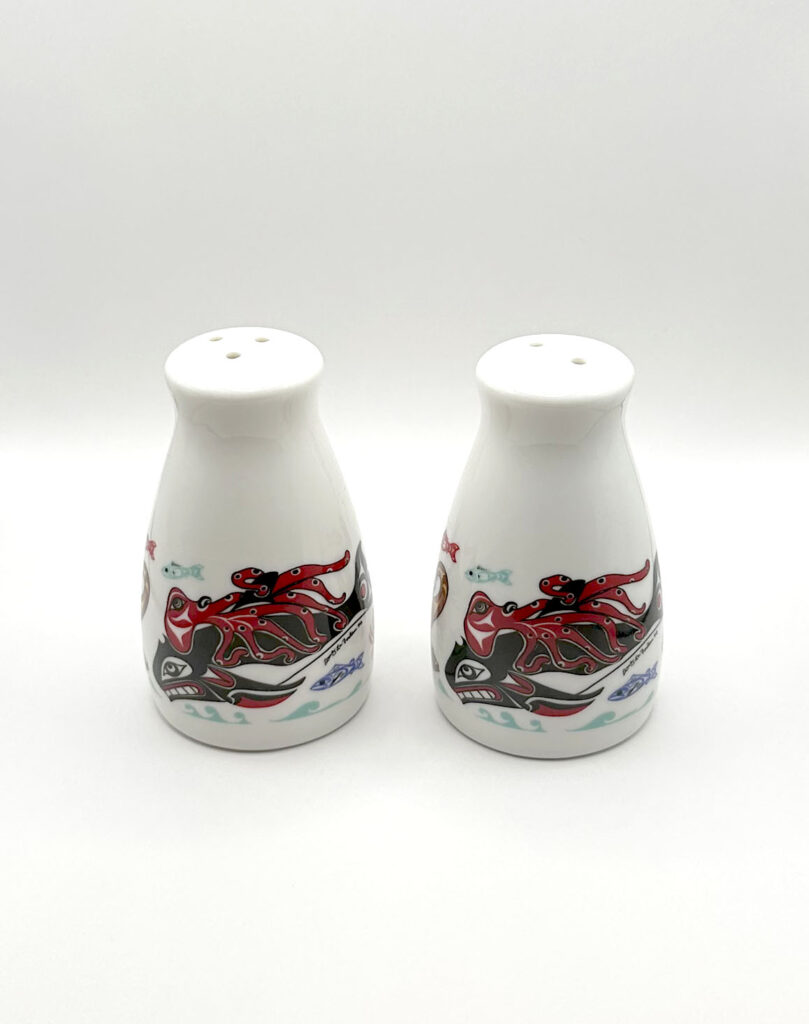 Ceramic Salt & Pepper Shaker -King of the Salish Sea - Canadian ...