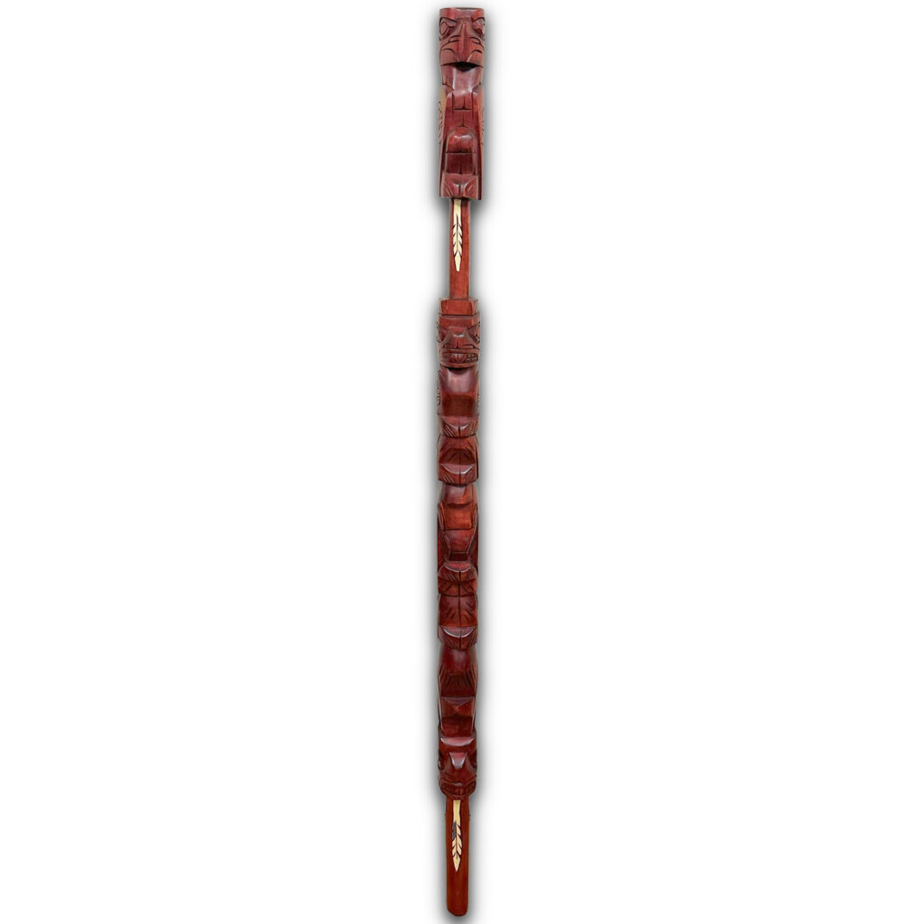 West Coast Indigenous Talking Sticks - Canadian Indigenous Art Inc.
