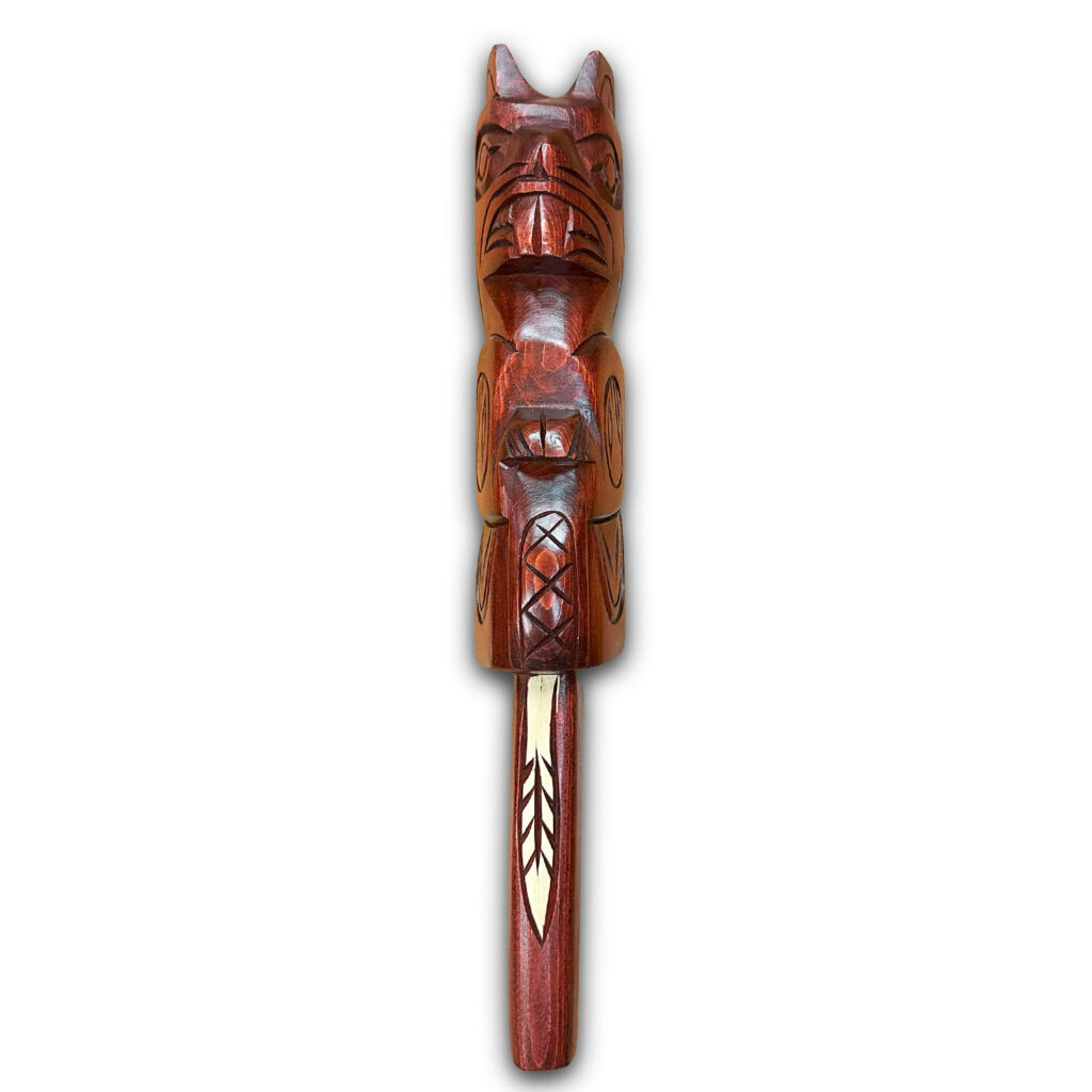 West Coast Indigenous Talking Sticks - Canadian Indigenous Art Inc.