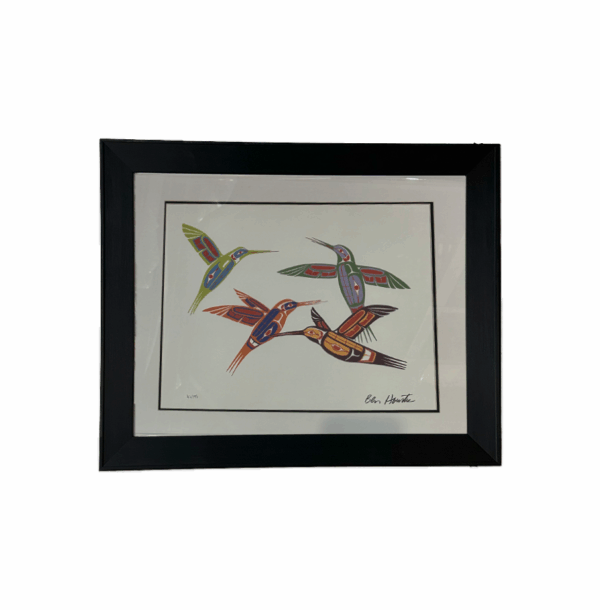 Four Hummingbirds - Canadian Indigenous Art Inc.