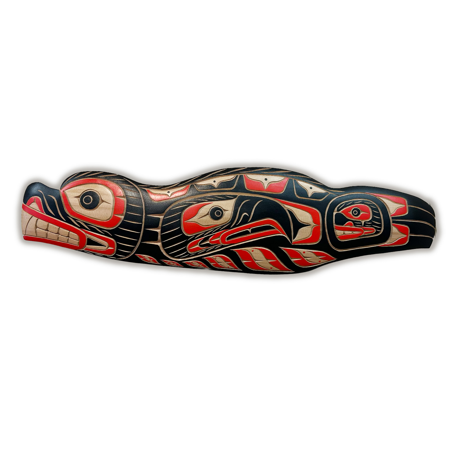 Sea lion Transforming into eagle Wildman - Canadian Indigenous Art Inc.