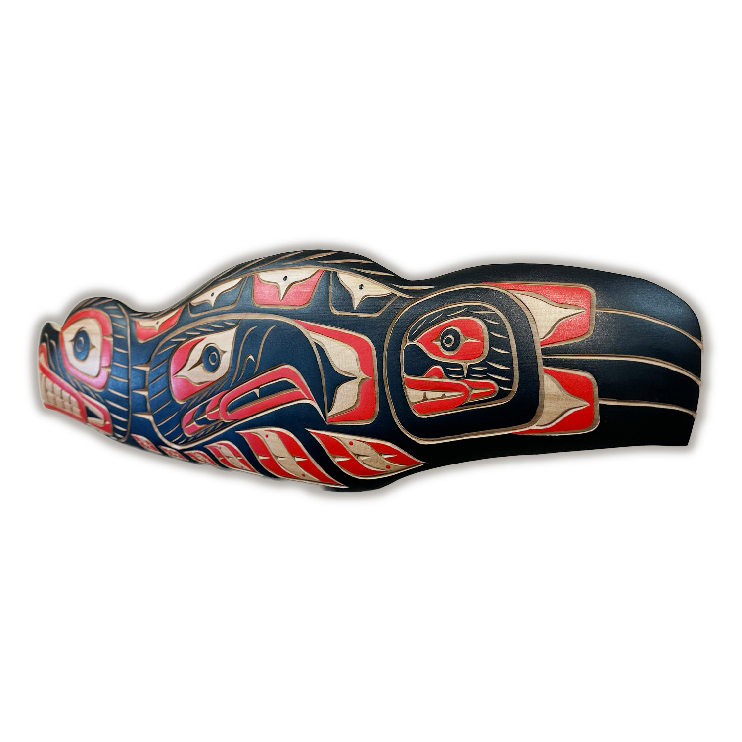 Sea lion Transforming into eagle Wildman - Canadian Indigenous Art Inc.
