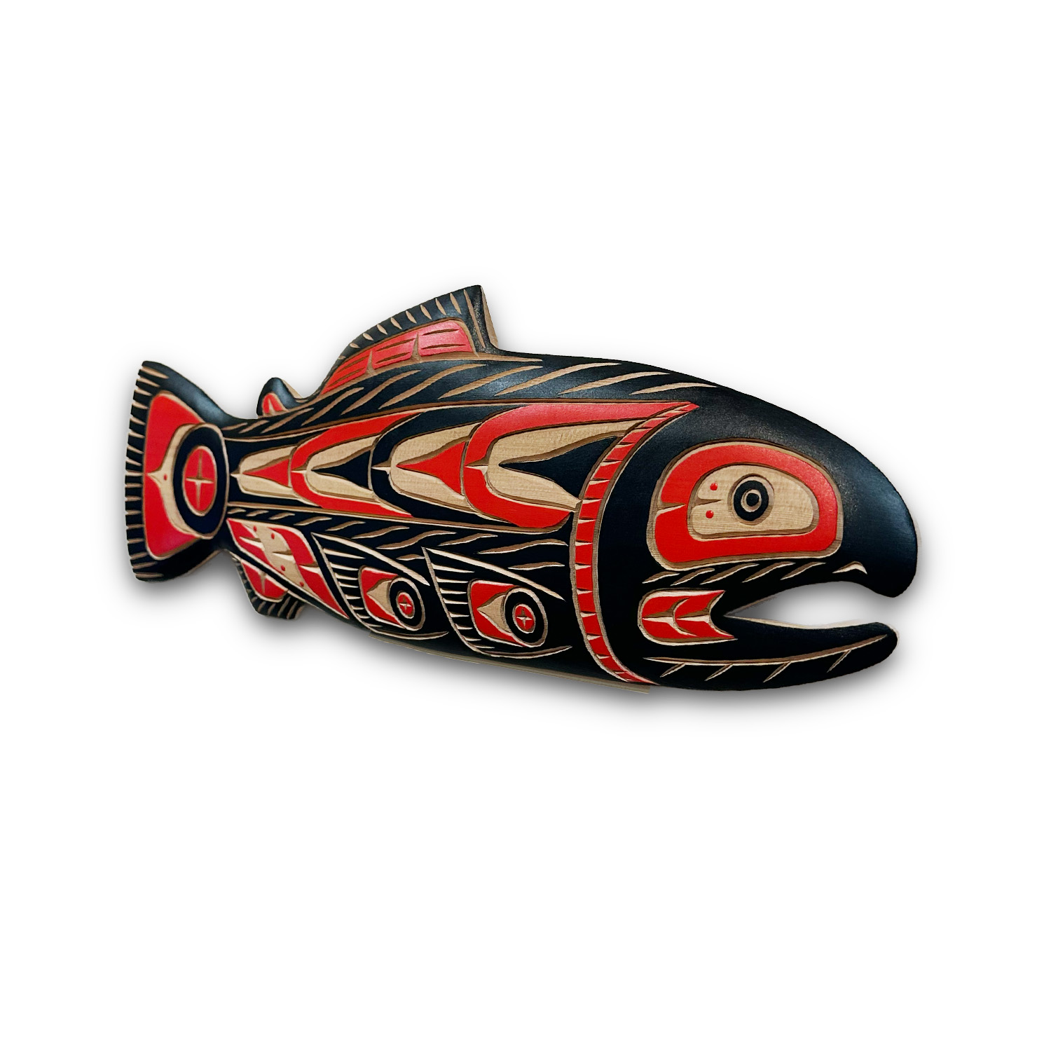Coho Salmon - Canadian Indigenous Art Inc.